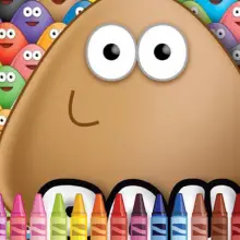 Pou Coloring - Play free games - Play Free on applook.io